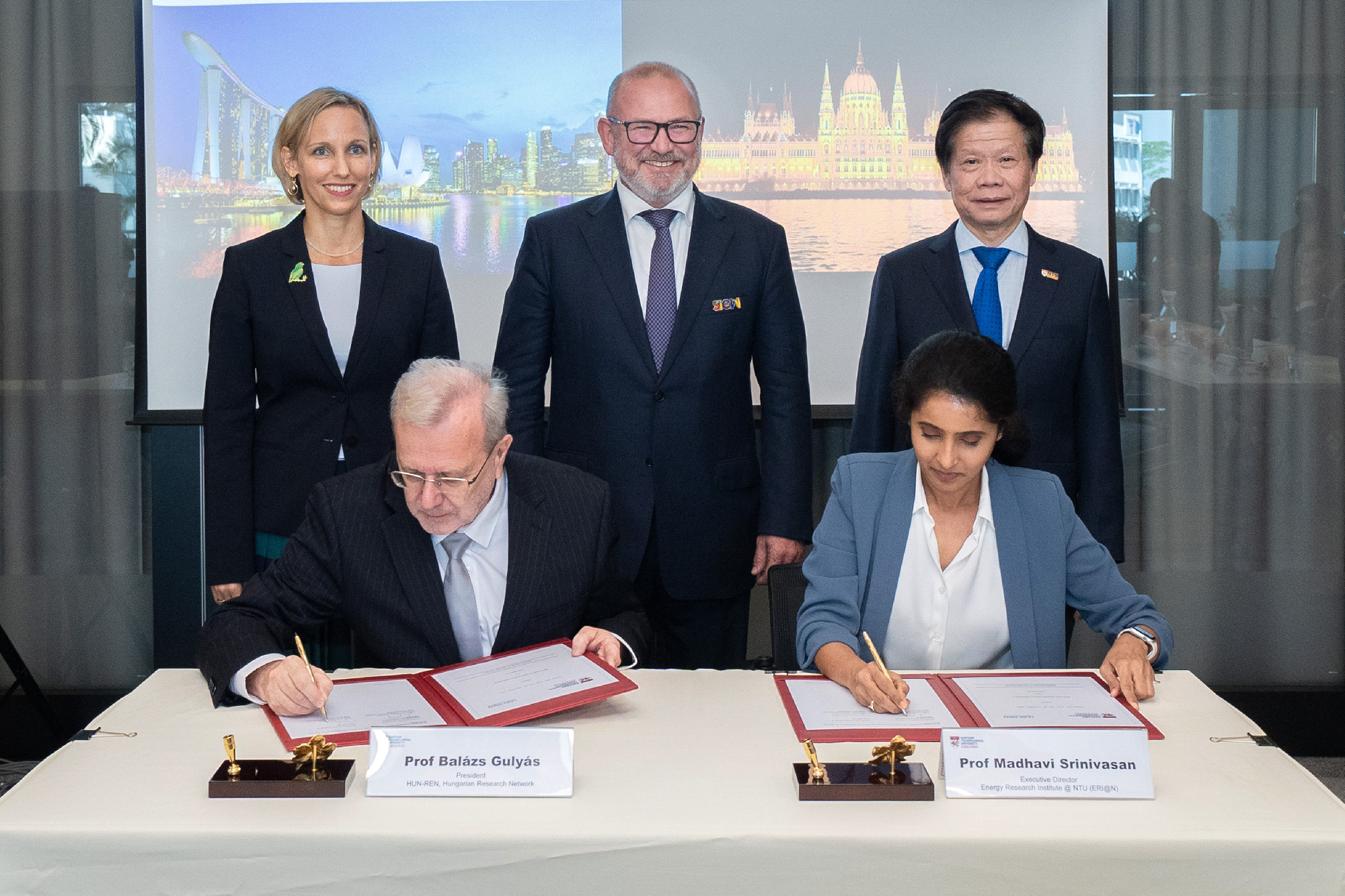 HUN-REN, NTU Sign Memorandum of Understanding on Collaboration | HUN-REN